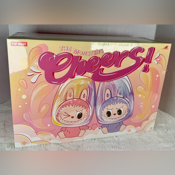labubu | Toys | Pop Mart The Monsters Cheers Labubu Double Walled Glass ...